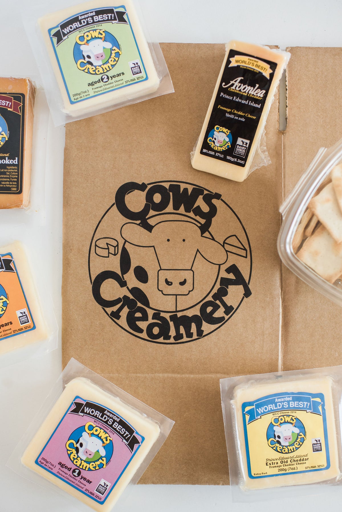 PEI Cheddar Box – COWS Creamery